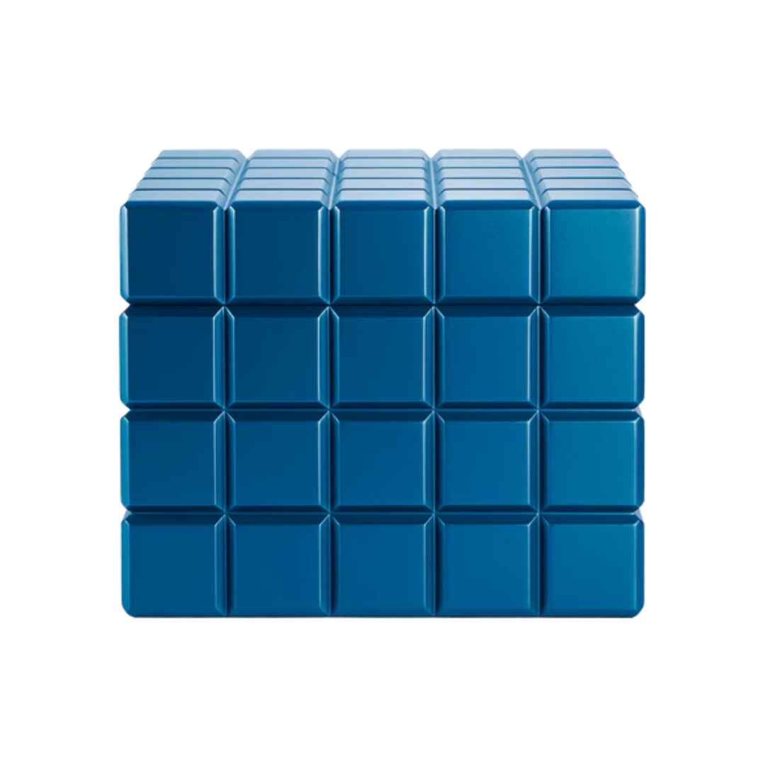 Humidor - Colibri Heritage Cube Bleu - Accessoires/Humidor - Maison Dhondt