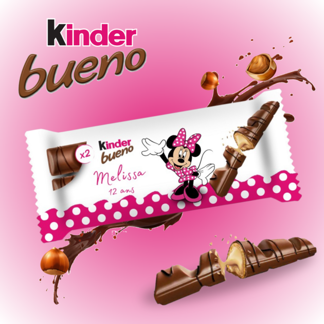 Kinder bueno personnalisé Sur-Mesure - L'Atelier Créations