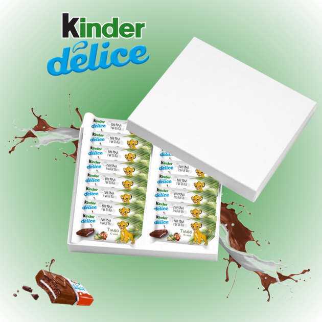 Kinder delice personnalisé Personnages - L'Atelier Créations