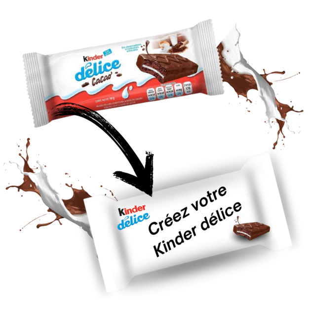 Kinder delice personnalisé Sur-Mesure - L'Atelier Créations
