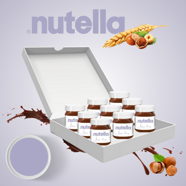 Nutella personnalisé Couleurs - L'Atelier Créations