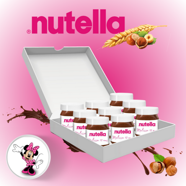 Nutella personnalisé Personnages - L'Atelier Créations