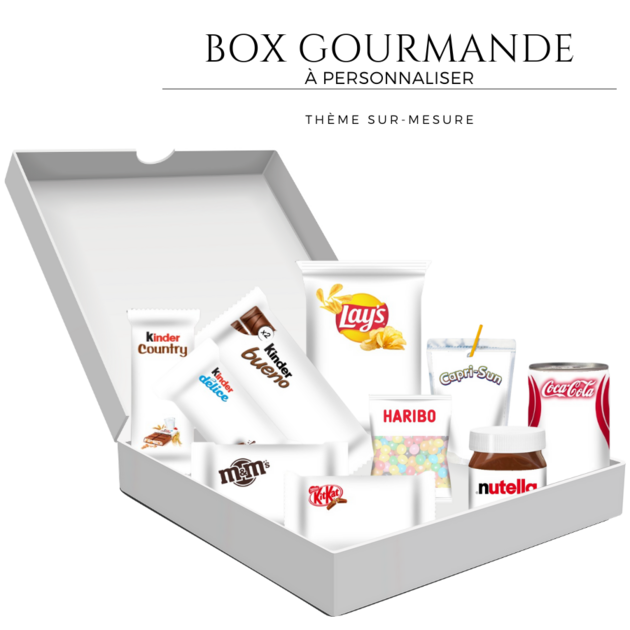Box Gourmande Sur Mesure personnalisée - L'Atelier Créations
