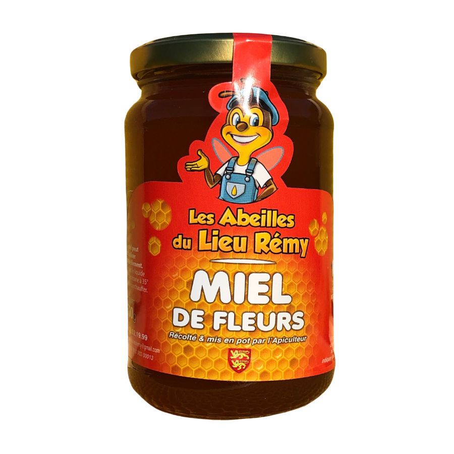 Miel d'été 500g (poids net) - Miel d'été - Les Abeilles du Lieu rémy