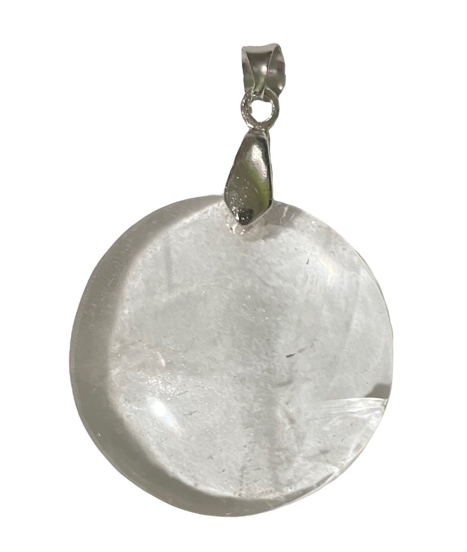 Pendentif Cristal de Roche - Bijoux/Pendentifs