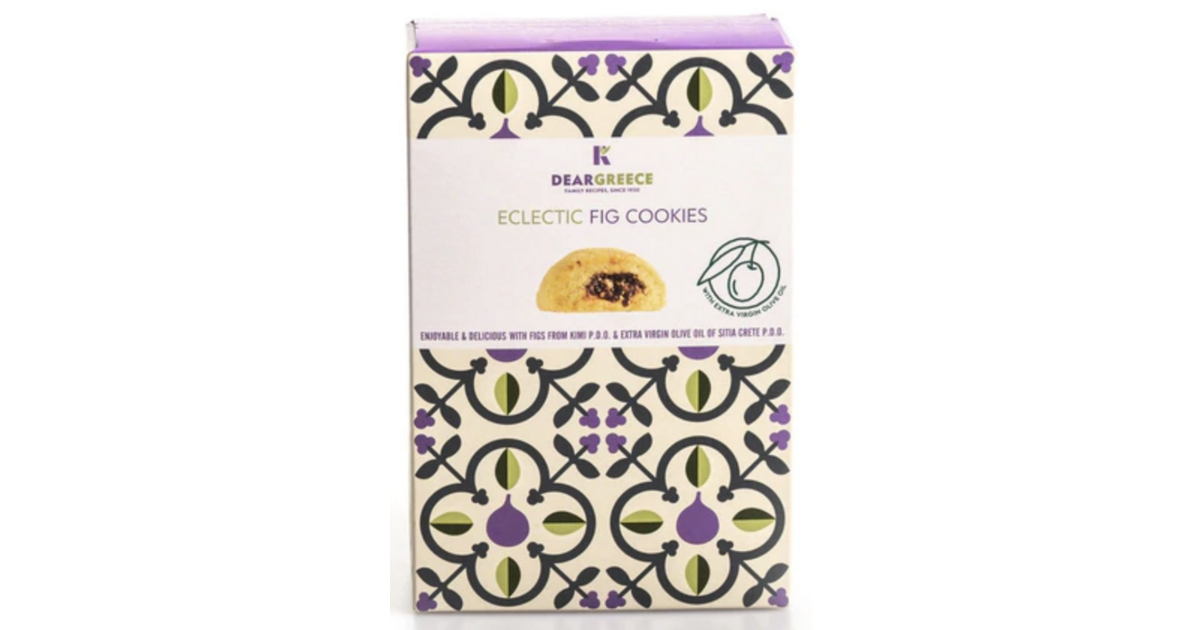 Biscuits Traditionnels Grecs aux Figues AOP de Kimi et Huile Olive ...
