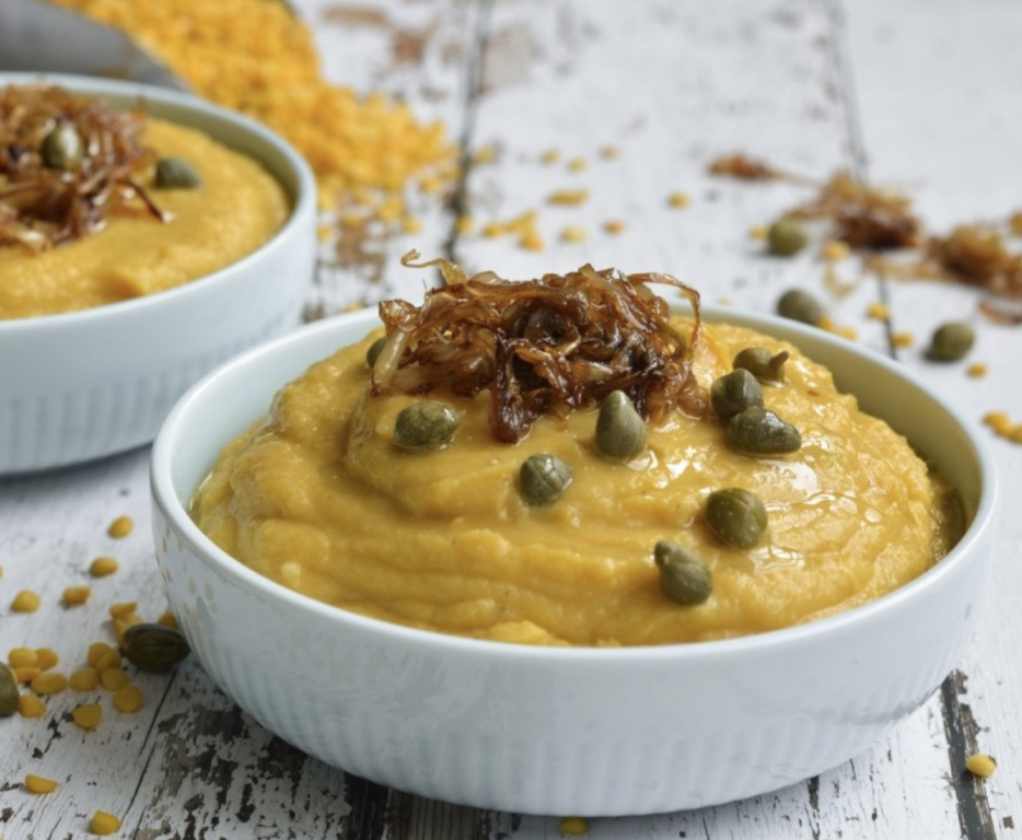 FAVA Purée de Fèves Jaunes Concassées Grecques Recette Traditionnelle de Santorin 200g IFANTIS ...