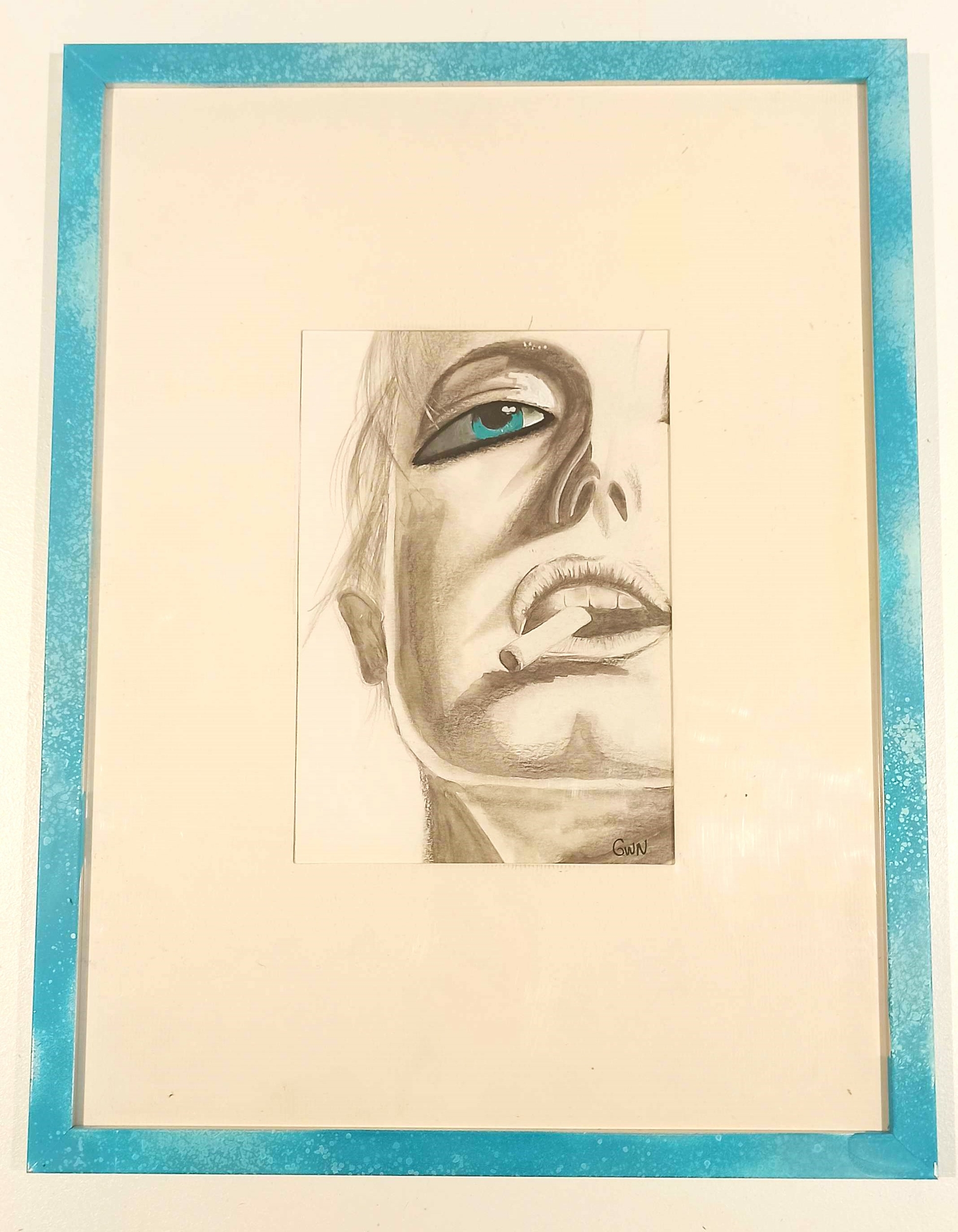 La fumeuse - Prints/Illustrations Imprimées - LA PALETTE D'ART
