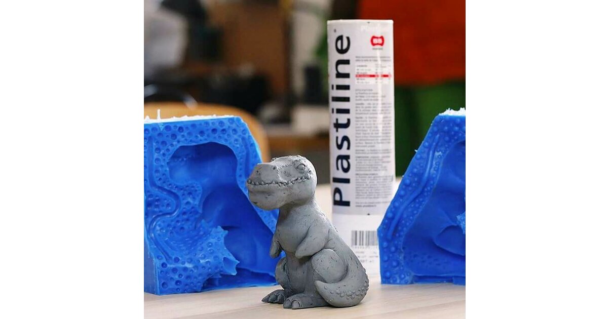 Plastiline 1KG dureté 50 - Terres & Médiums - LA PALETTE D'ART