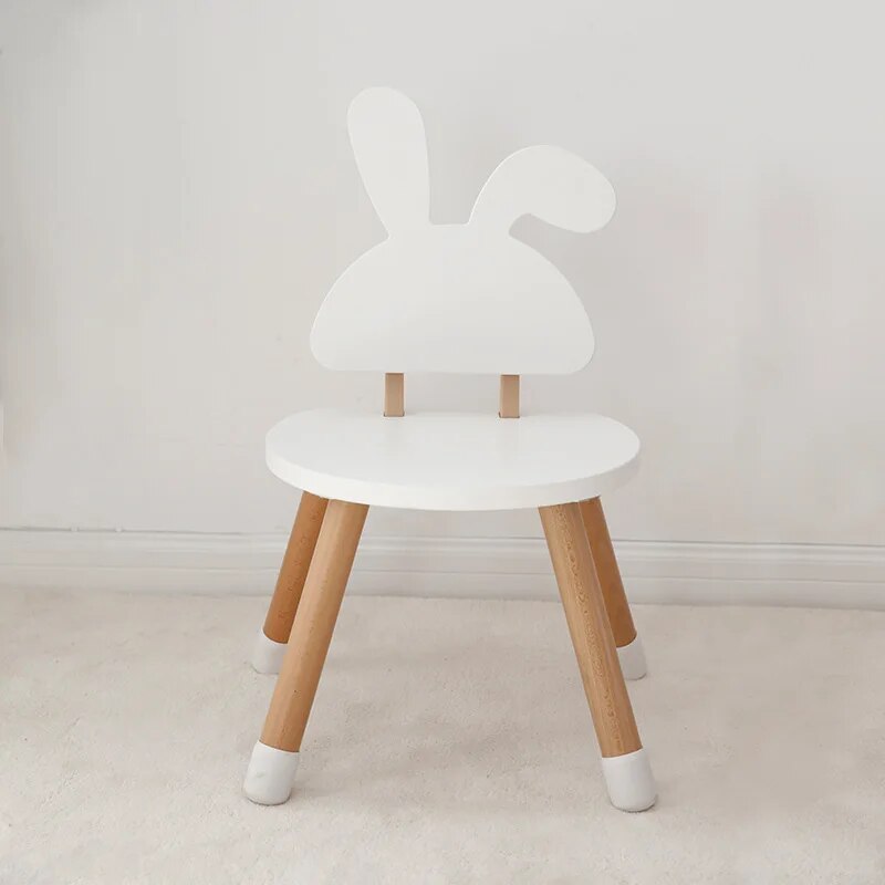 Chaise en bois moderne pour enfants, mobilier de chambre d'enfant ...