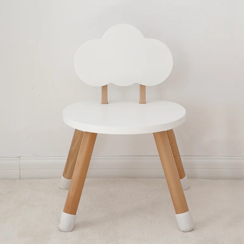 Chaise en bois moderne pour enfants, mobilier de chambre d'enfant ...