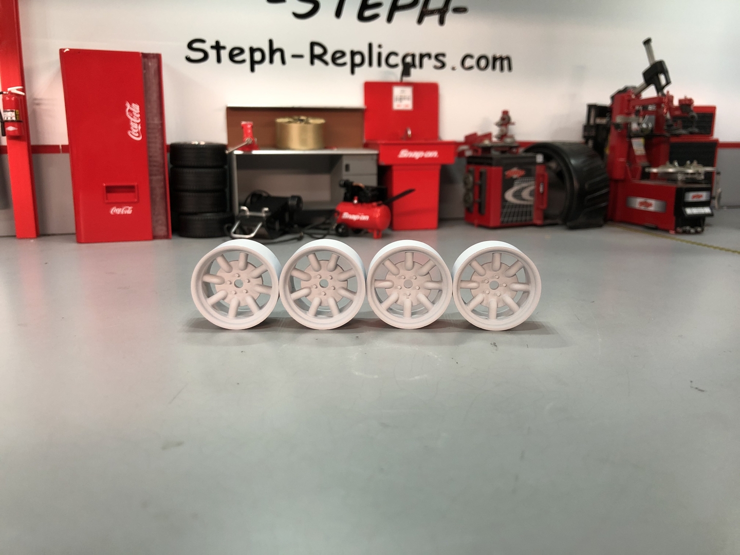 1/18 Jantes Minilite Singer - Pièces détachées/Jantes - steph-replicars-fr