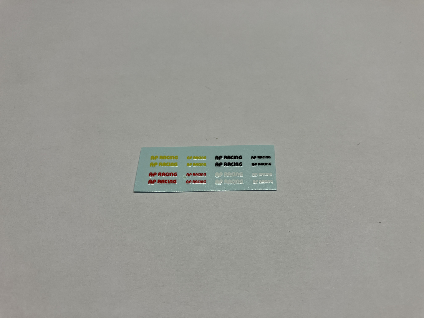 1/18 Decal AP Racing étriers - Pièces détachées/Decals - steph-replicars-fr