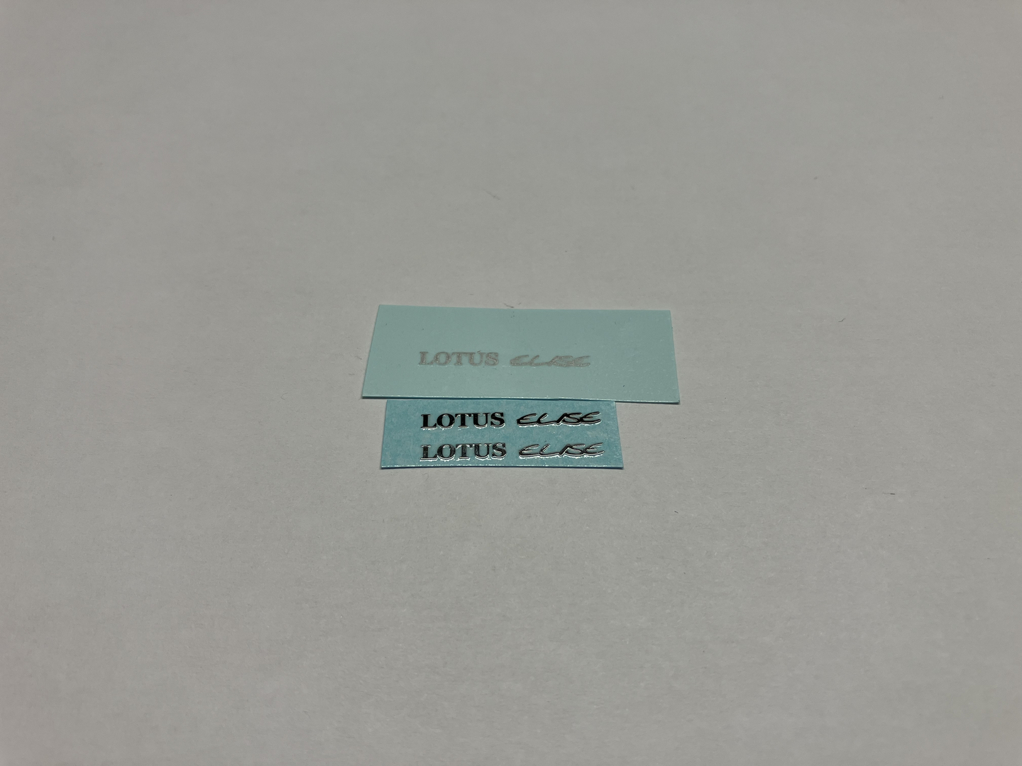 1/18 Decal Lotus Elise - Pièces détachées/Decals - steph-replicars-fr