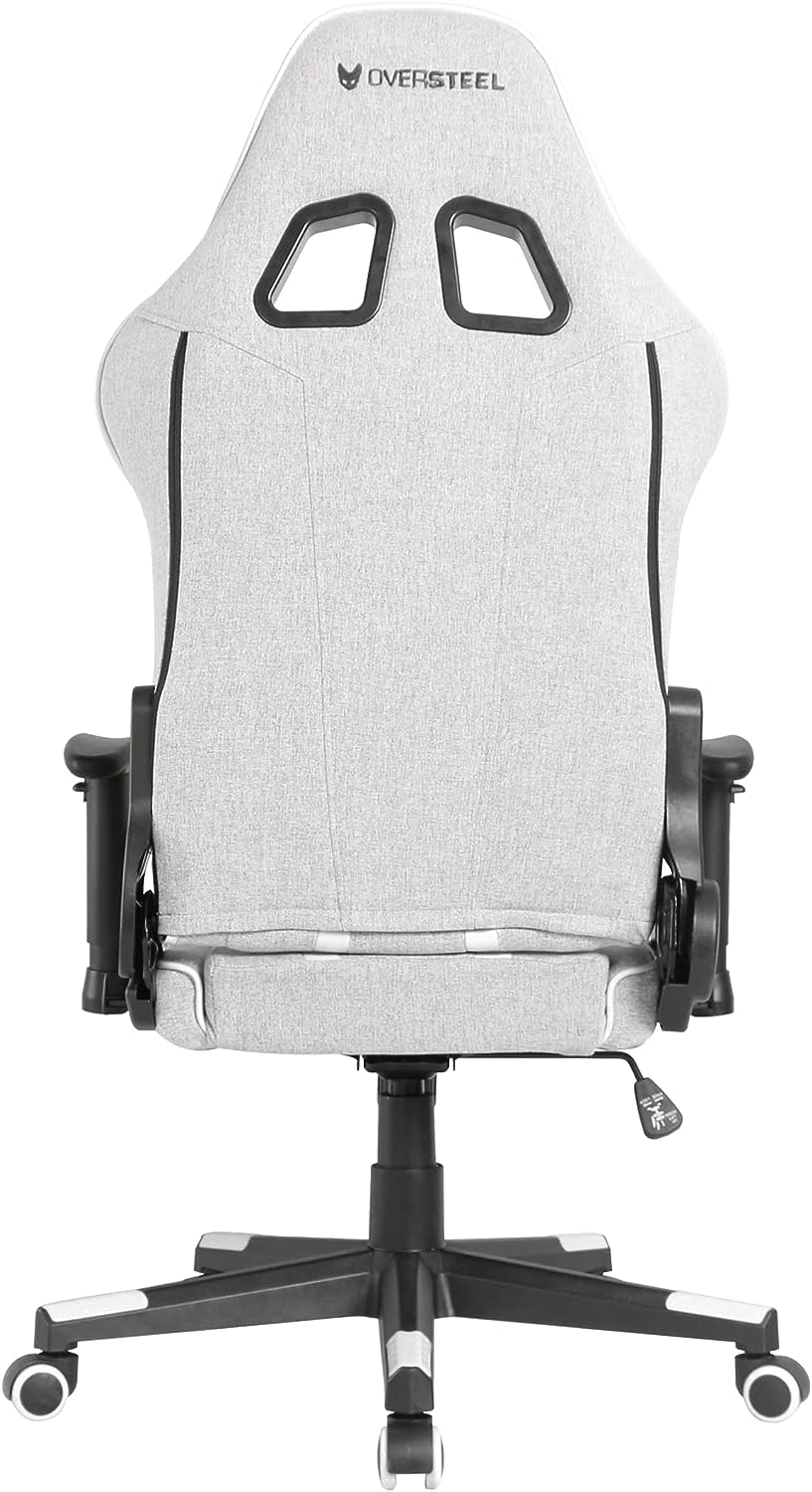 Oversteel - ULTIMET Chaise de gaming professionnel gris/blanc