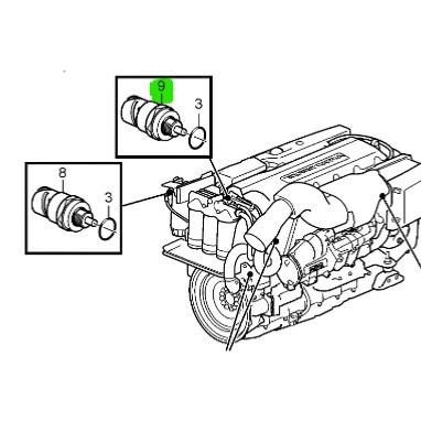 Capteur 23713681 VOLVO PENTA en vente sur notre boutique en ligne PRO BOAT