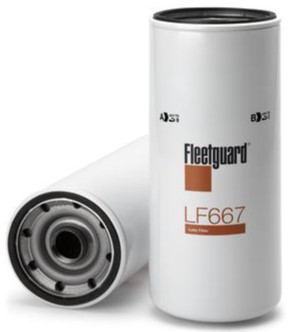 Filtre à huile LF667 pour moteur CATERPILLAR - FLEETGUARD en vente chez ...