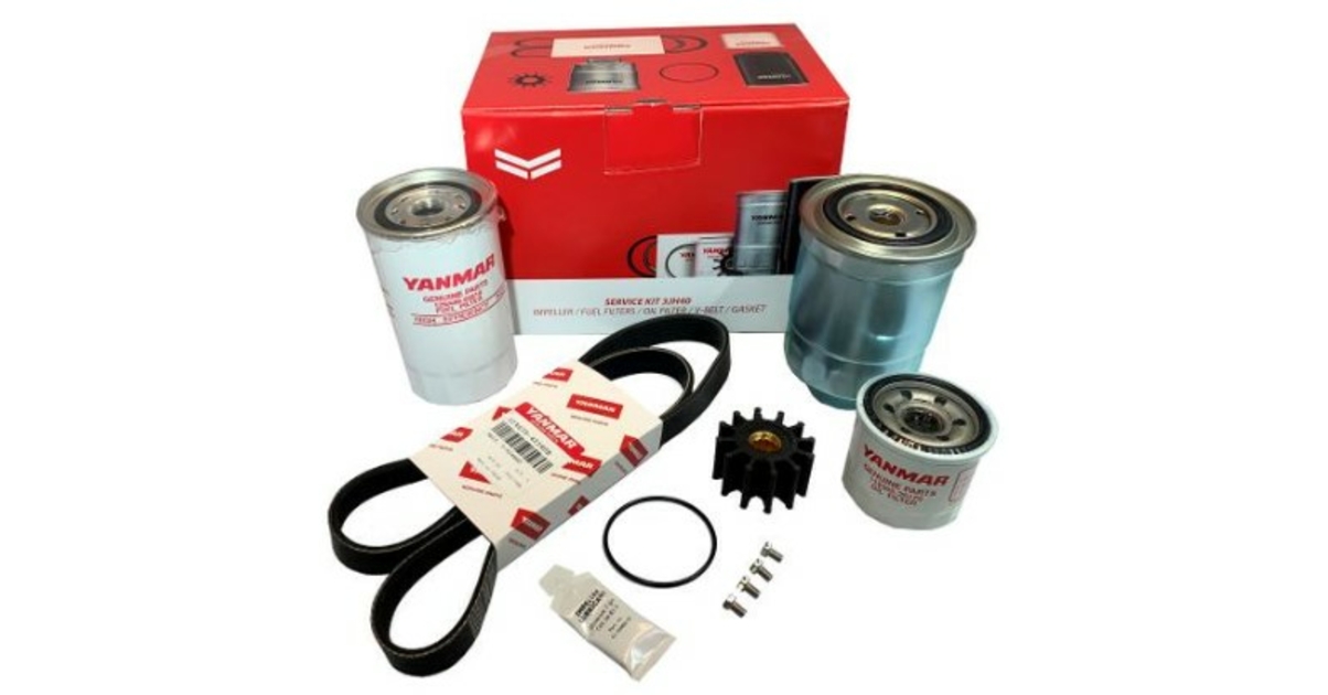 Kit entretien 3JH40 YANMAR MARINE en vente chez PRO BOAT