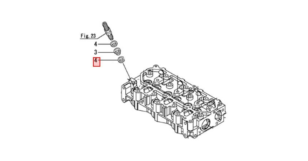 Injecteurs et joints 119600-11460 YANMAR MARINE en vente chez PRO BOAT