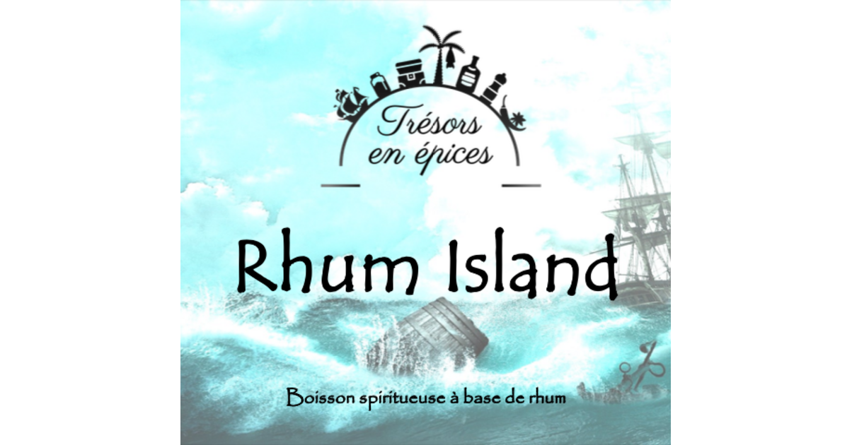Rhum 40 % - RHUM ISLAND - Rhums arrangés/Rhums arrangés maison ...