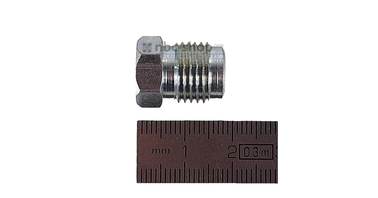 060176 RACCORD DE DURITE DIAMETRE ¼ AVEC PAS DE VIS MALE ½ UNF - nbc-shop