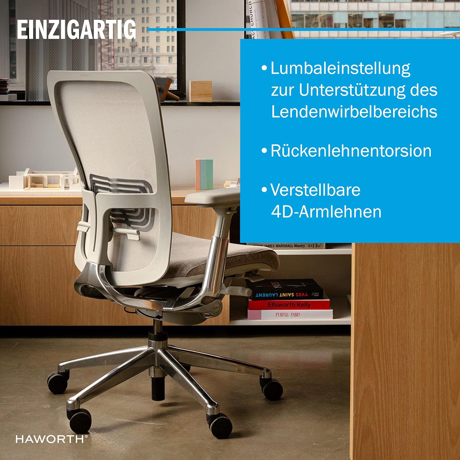 Haworth Zody - Chaise ergonomique pour le télétravail