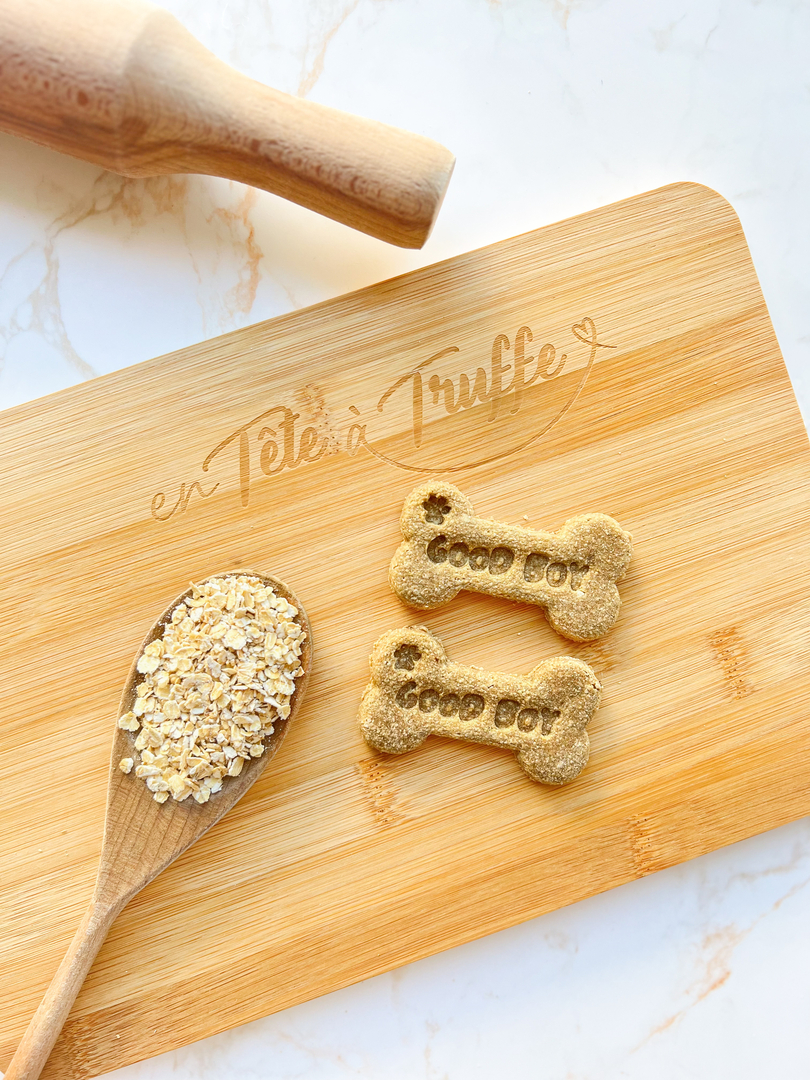 Biscuits pour Chiens Naturels en Forme d'Os - Inscription "Good Girl ...