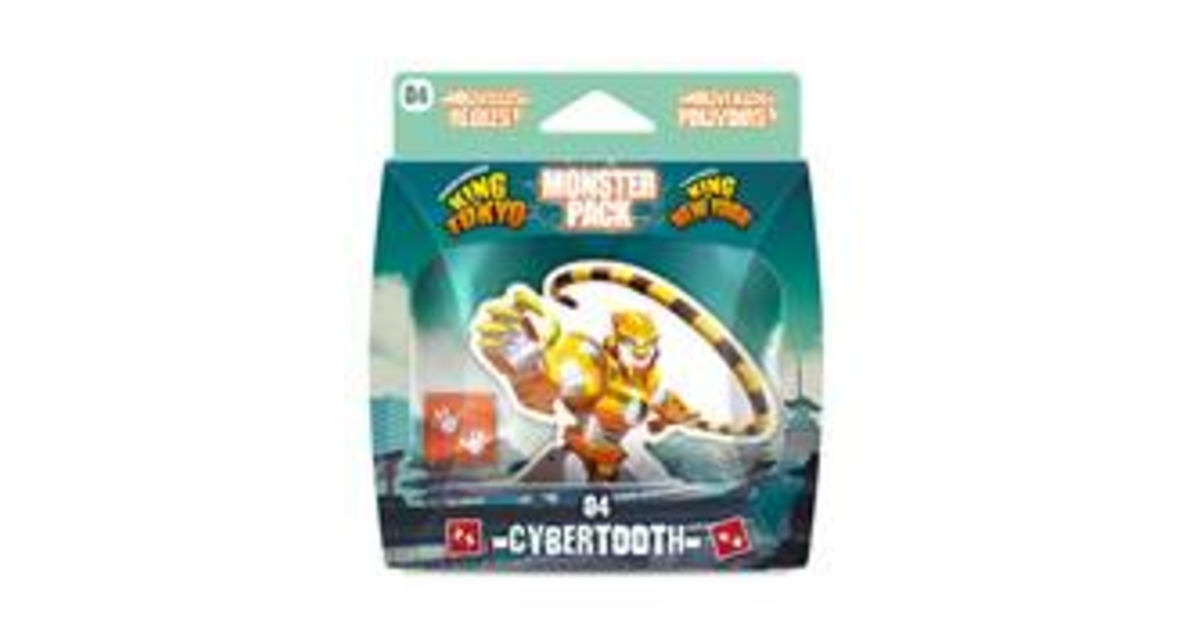 Cybertooth - King of Tokyo: Pack de Monstres - Robo-Tigre implacable