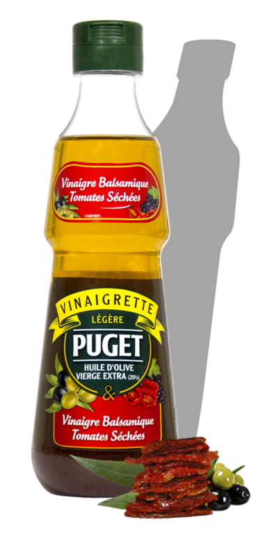 PUGET - VINAIGRETTE LEGERE BALSAMIQUE TOMATES SECHEES Bouteille de 33cl ...