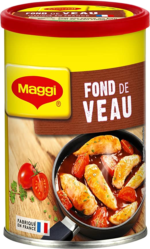 MAGGI - FOND DE VEAU Boite de 240g - Les Sauces chaudes, Bouillon, Fond ...