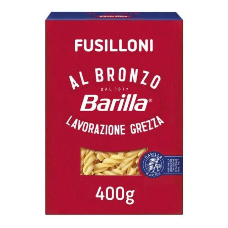 BARILLA - FUSILLONI AL BRONZO Paquet de 400g - Pâtes, Riz et Féculents ...