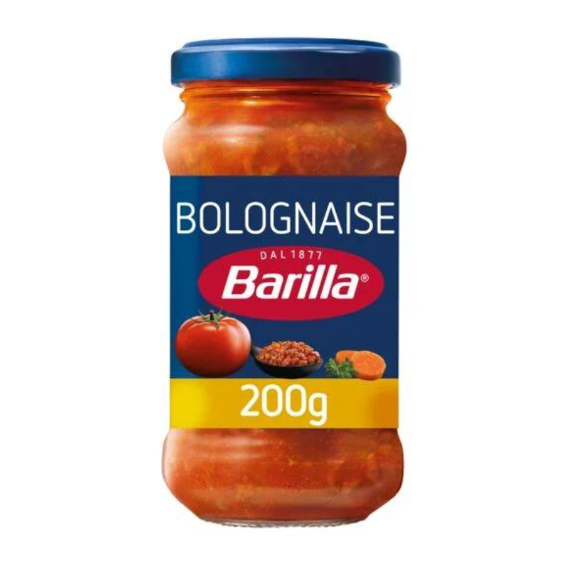 BARILLA - SAUCE TOMATES BOLOGNESE Pot de 200g - Les Sauces chaudes ...