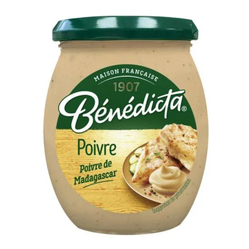 BENEDICTA - SAUCE POIVRE DE MADAGASCAR Pot de 260g - Huiles, vinaigres ...