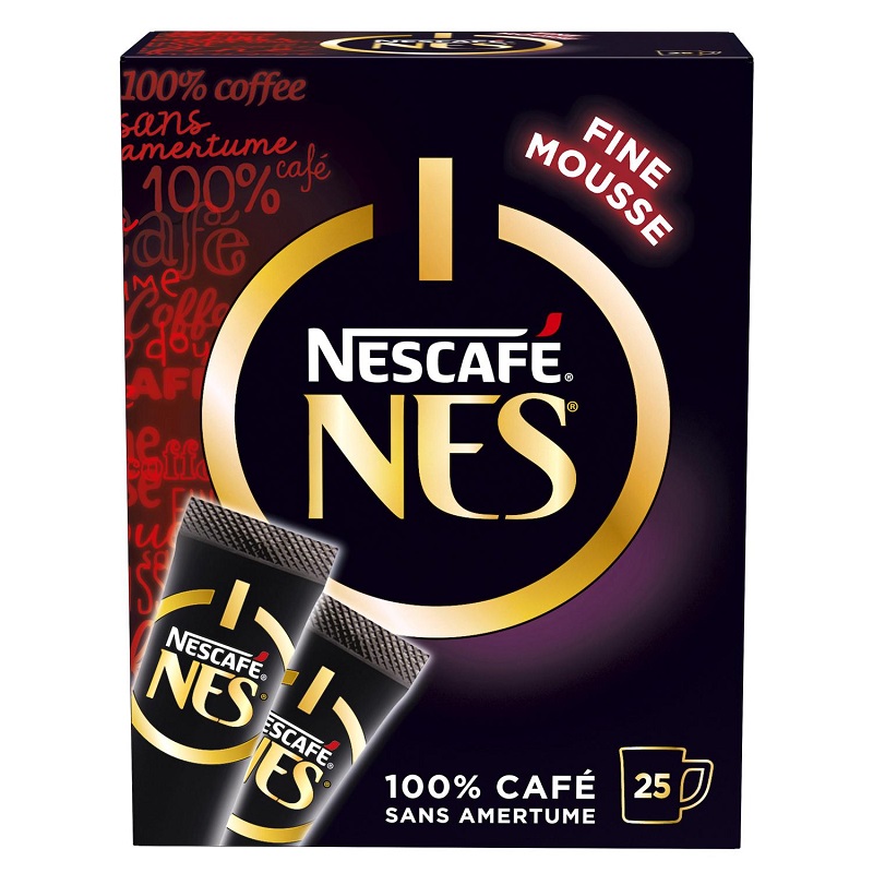 NESCAFE - CAFE INSTANTANE NES FINE MOUSSE EN STICKS - Café et Filtre ...