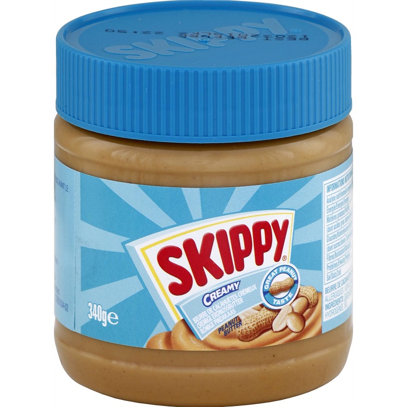 SKIPPY - PATE A TARTINER BEURRE DE CACAHUETES CREMEUX 340g - Petit ...