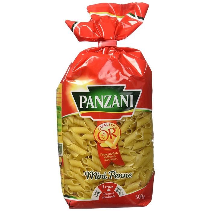 PANZANI - MINI PENNE Paquet de 500g - Pâtes, Riz et Féculents/Les Pâtes ...
