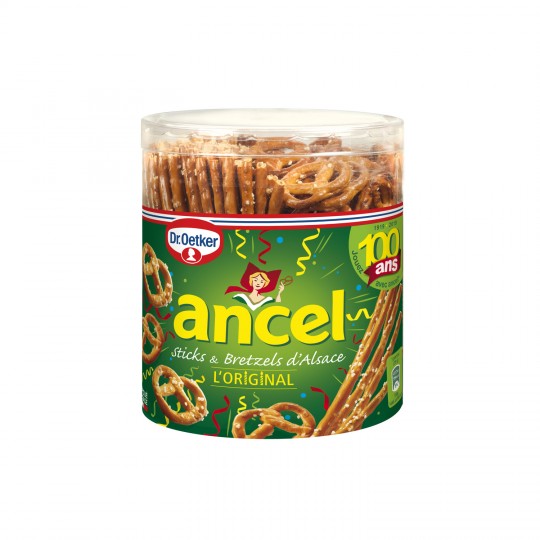 ANCEL - BISCUITS APERITIF STICKS ET BRETZELS Boite de 137g ou 300g - Apéritif et Chips/Gressins ...