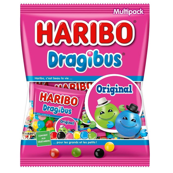 HARIBO - BONBON DRAGIBUS L'ORIGINAL Sachet de 250g - Confiseries et ...