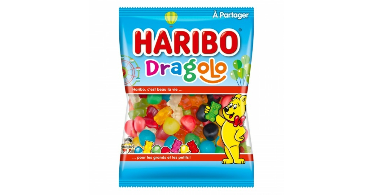 HARIBO - BONBON DRAGOLO Sachet de 300g - Confiseries et Chocolat ...