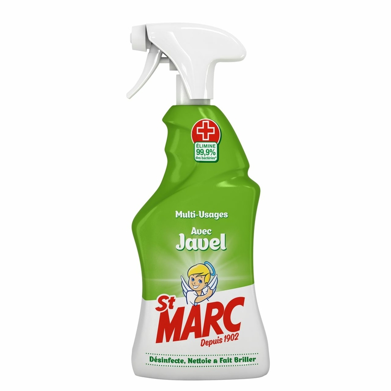 ST MARC - NETTOYANT MULTI-USAGE AVEC JAVEL Spray de 500ml - La Maison ...
