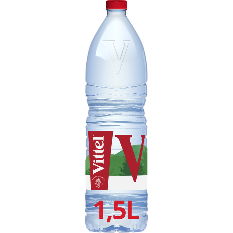 VITTEL - EAU MINERALE NATURELLE La bouteille de 150cl - Eau Plate ...