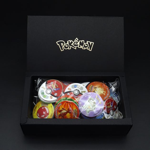 Pogs Pokemon 1ere génération (version Anglaise)
