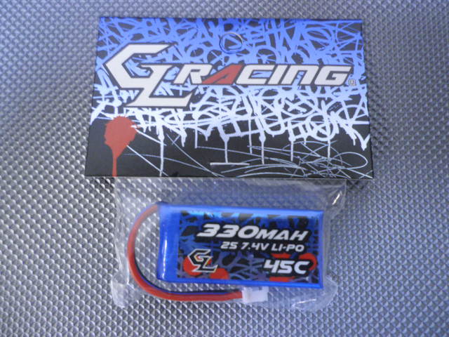 GL RACING Accus Lipo 2s-330mAh, GBY002 - Accus et connectique/Accu ...