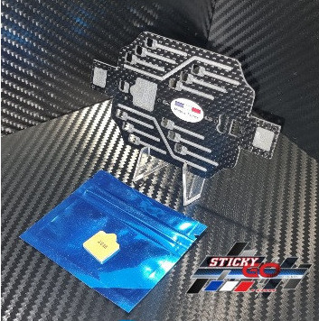 STICKYGO Chassis Giulia carbone large 102mm, XVR-CHASSIS - Pièces ...