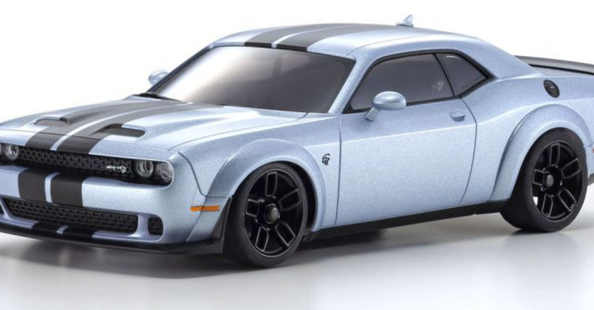KYOSHO Autoscale Mini-Z Challenger SRT Hellcat Redeye Triple Nickel ...