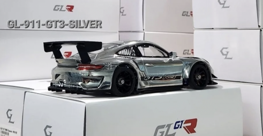 GL RACING Carrosserie W.MM.98 GL 911 GT3 Silver LIMITED EDITION, GL-911 ...