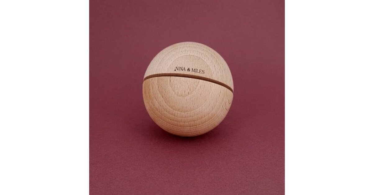 Boule Sonore - Nina & Miles - Grand modèle 70 mm - A partir de 1 an ...