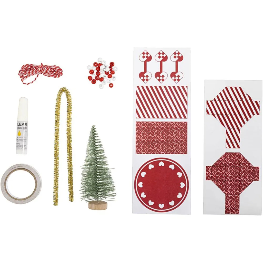 Kit DIY Noël - sapin de noël - Creativ compagny - Hiver - Les petits ...