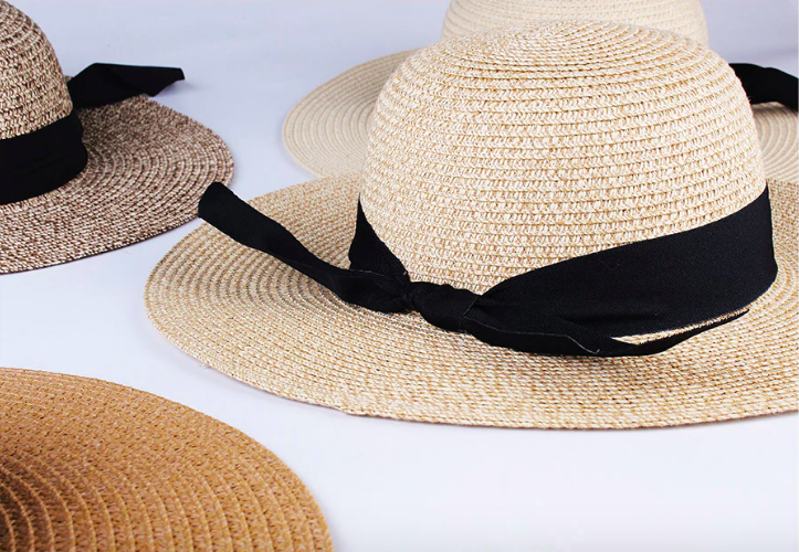 Grand chapeau de paille Montebello - L'Atelier des Parisiennes