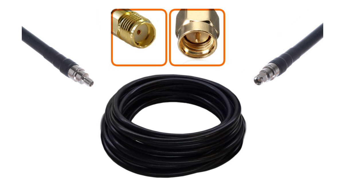 Rallonge haute qualité SMA femelle et SMA mâle diamètre 10.30 mm ...